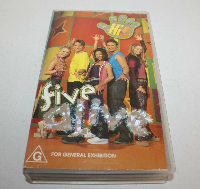 HI5 FIVE ALIVE VHS Video 2001 Hi 5 kids children music £16.69 - PicClick UK