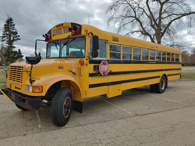 1998 THOMAS BUILT BUSES INTERNATIONAL SCHOOL BUS TURBO DIESEL 3800 ...