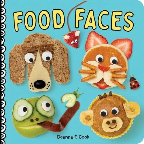 DEANNA F. COOK Food Faces (Libro de cartón) EUR 8,92 - PicClick FR