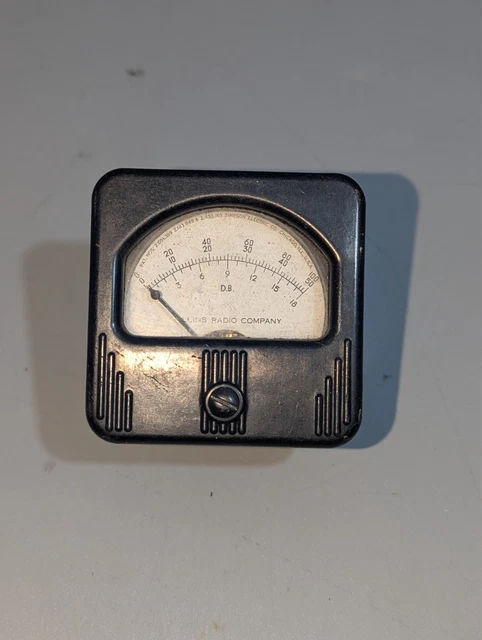 COLLINS BAKELITE panel Meter for Vintage Ham Radio Receiver £15.16 ...