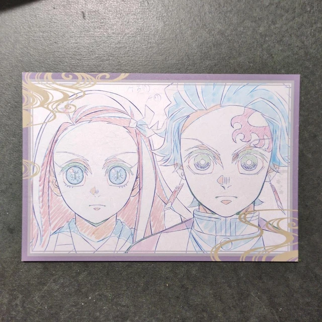DEMON SLAYER DINING Fun drawer postcard Tanjiro Nezuko EUR 45,01 ...