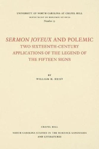 SERMON JOYEUX AND Polemic: Two Sixteenth-Century Applications of the ...