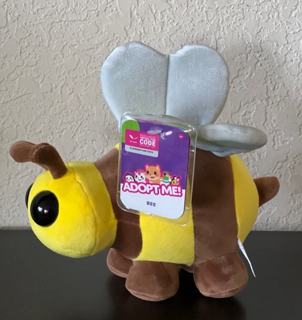 2023 ADOPT ME! Plush Pets BEE 8" Stuffed Plushie & Virtual Item Code ...
