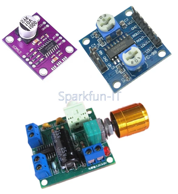 PAM8406 MCU8406 DIGITAL Class D Power Amplifier Stereo Audio ...