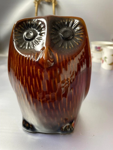 VINTAGE ARTHUR WOOD Ceramic OWL Money Box / Piggy Bank £24.97 - PicClick UK