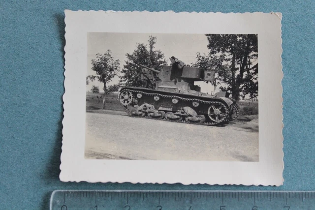FOTO PHOTO 68503 WW2 WK2 russischer Panzer russian tank T26 T-26 in ...