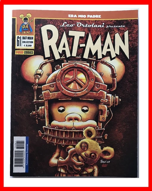 RAT MAN COLLECTION 61 ratman fumetto leo ortolani prima edizione panini comics EUR 3,50 ...
