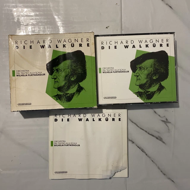 WAGNER DIE WALKURE Wilhelm Furtwangler La Scala 1950 EUR 23,16 - PicClick IT