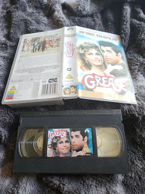 GREASE (VHS, 1998, 20th Anniversary Edition) £2.80 - PicClick UK