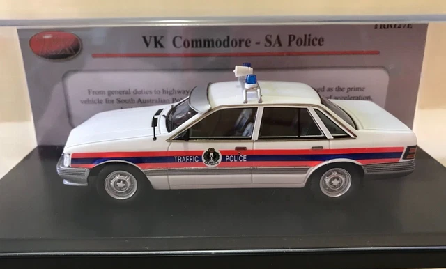 1:43 SCALE RESIN TRAX Models TRR127E 1984 -86 VK Commodore – SA Police ...