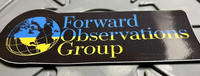 FORWARD OBSERVATIONS GROUP Corporate FOG Logo Sticker Crye $15.00 ...