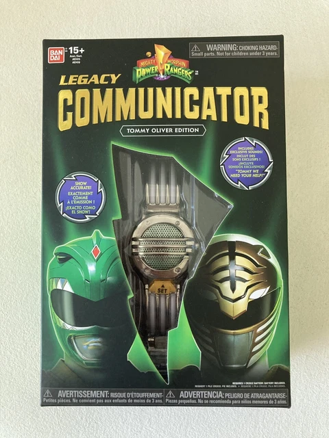 MIGHTY MORPHIN POWER Rangers Legacy Communicator Tommy Oliver Edition ...