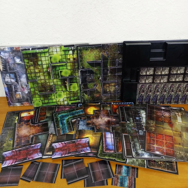MUTANT CHRONICLES SIEGE of the Citadel 2nd Ed. TILE BOARD MAP SET #1 ...
