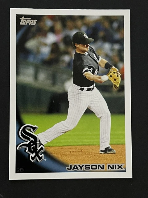 TOPPS 2010 MLB Jayson Nix #180 2B Chicago White Sox Baseball Card EUR 1 ...