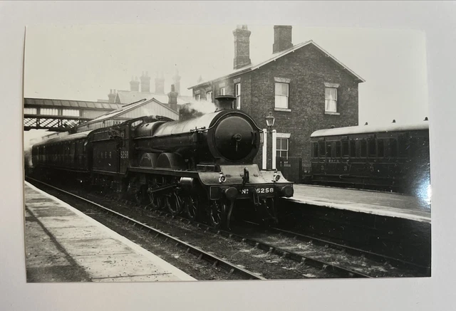 RAILWAY LOCOMOTIVE PHOTOGRAPH - Lner 5258 Spalding - F1240 EUR 4,11 ...