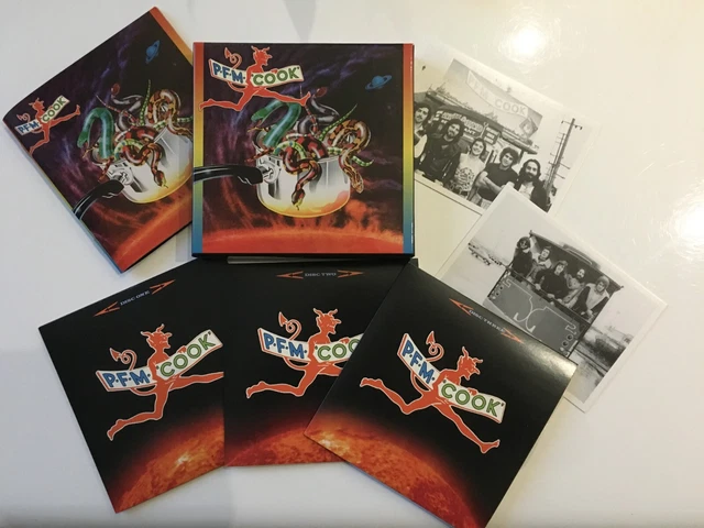 PFM COOK Boxset 3Cd Expanded Deluxe Edition / 2010 Cherry Red /Comme ...