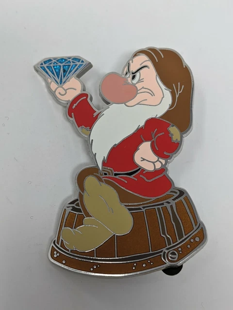 GRUMPY SNOW WHITE Seven Dwarfs Disney Pin DLR 60th Diamond Celebration ...