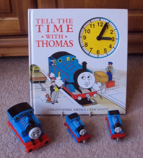 BOOK THOMAS THE Tank Engine Tell The time with Thomas & 3 Thomas Tank ...