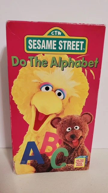 SESAME STREET’S DO THE ALPHABET VHS Video Tape Kids Learning ABC-RARE ...