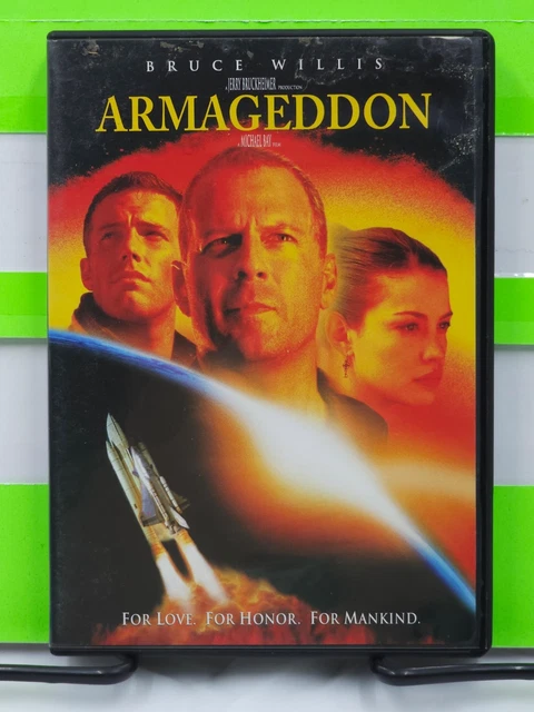 ARMAGEDDON BY MICHAEL Bay With Bruce Willis Ben Affleck Billy Bob ...