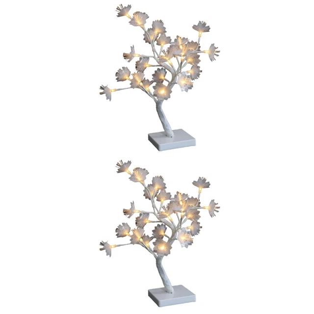 2 PACK LED Bedside Lamp Desk Desktop Light Decor Night Adornment £74.45 ...