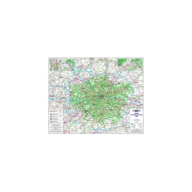 LONDON LOW EMISSION Zone Laminated Wall Map For Businesses 1 75K EUR 23 london-low-emission-zone-laminated-wall-map-for-businesses-1-75k-eur-23