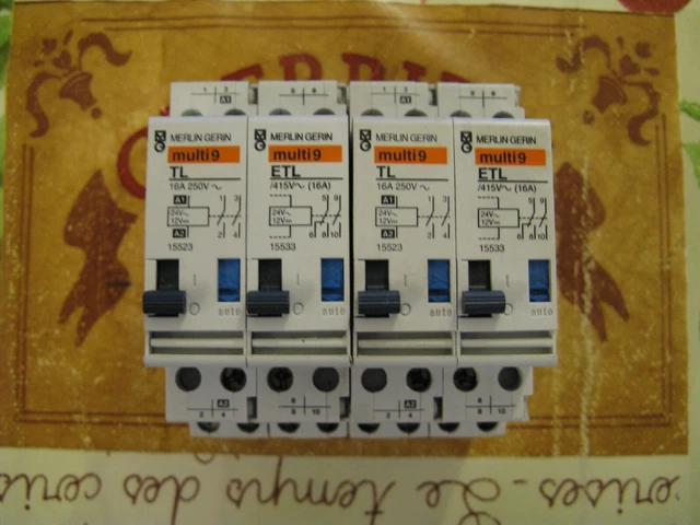 RELÈ AD IMPULSI merlin gerin serie Multi 9 TL+ETL EUR 10,00 - PicClick IT