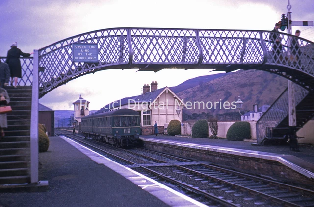 RAIL PHOTO BR DMU Innerleithen Jan'62 #N47 £2.50 - PicClick UK