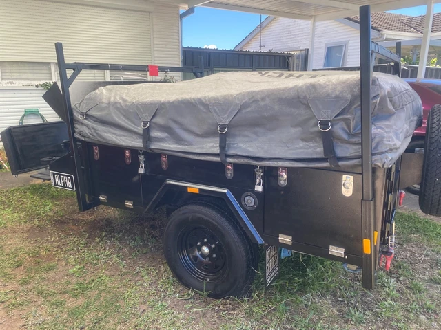 OFF ROAD CAMPER Trailer 2016 BLACK SERIES ALPHA $3,950.00 - PicClick AU