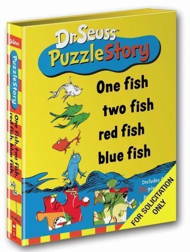 DR. SEUSS PUZZLE Story: One Fish Two Fish Red Fish Blue Fish [Dr. Seuss ...