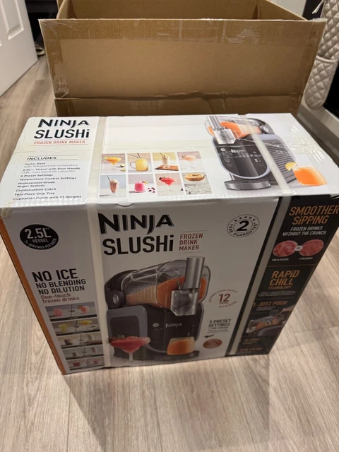 NINJA SLUSHI FROZEN Drinks Maker FS301UK Slushy Slush Machine - NEW ...