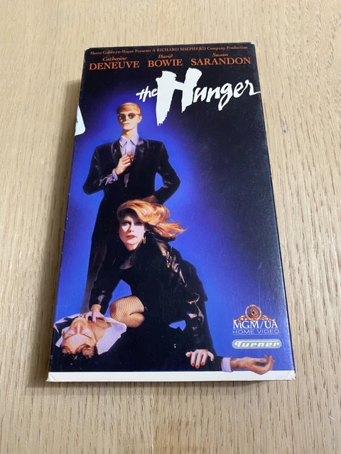 THE HUNGER DAVID BOWIE Susan Surandon VHS Erotic Thriller Rare 1983 ...