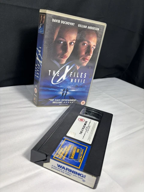 THE X-FILES MOVIE BLOCKBUSTERS EX RENTAL VHS BIG BOX Retro Vintage Film ...