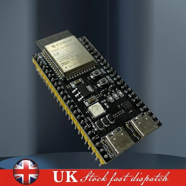 ESP32/ ESP32-S3/ESP32-C3 WIFI+BT BLE Module ESP32-C3-MINI-1 ESP32-S3-DevKitC-1 £10.39 - PicClick UK