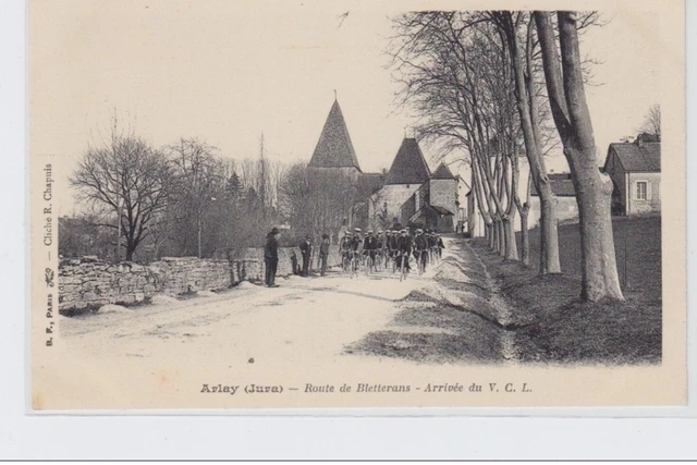 ARLAY : L'ARRIVÉE du V.C.L. sur la route de Bletterans (club cycliste ...