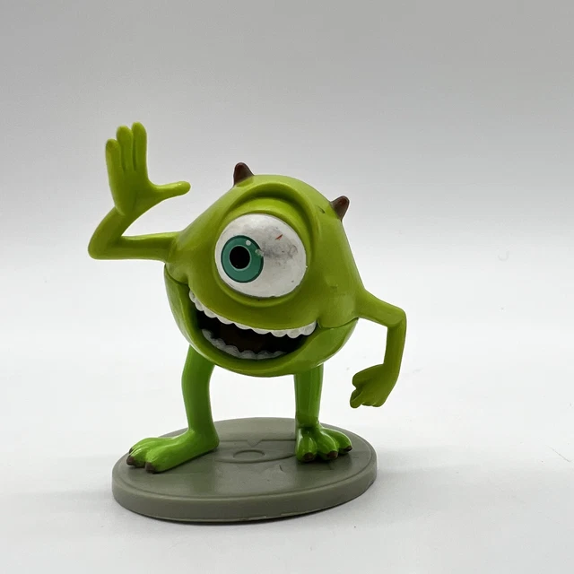 MIKE WAZOWSKI MONSTERS Inc. PVC Cake Topper Disney Store Figure Pixar ...