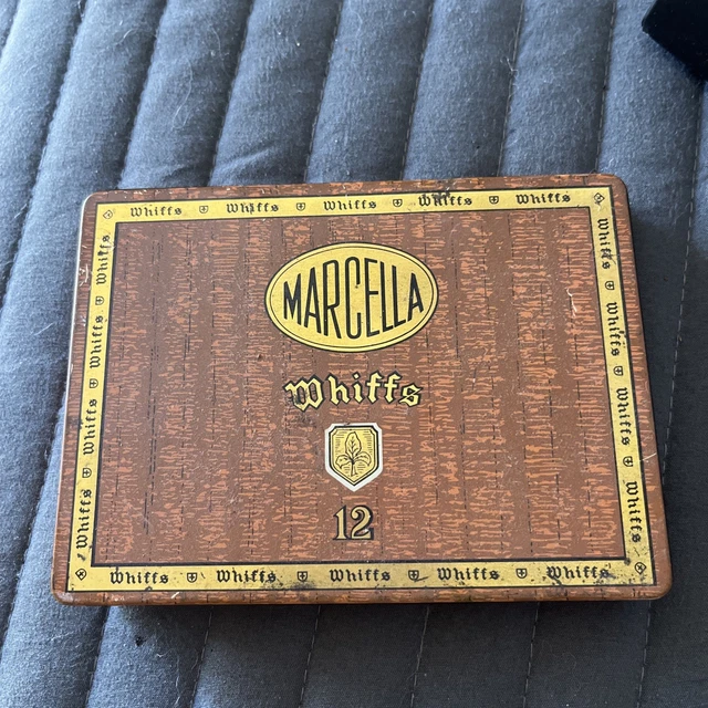 VINTAGE MARCELLA WHIFFS LAMBERT & BUTLER CIGARETTE TIN GREAT BRITAIN 5 ...
