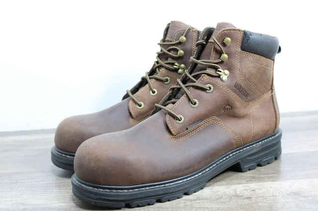 WOLVERINE MEN'S REVIVAL 6" Waterproof Composite Toe boots Sz:14M (FA ...