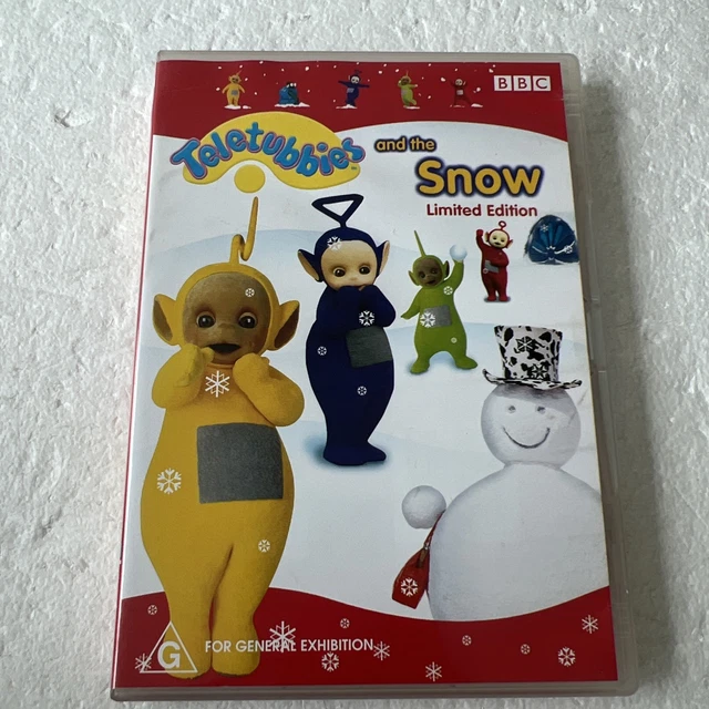 TELETUBBIES DVD RARE Snow Limited Edition 00s BBC Kids Movie ...