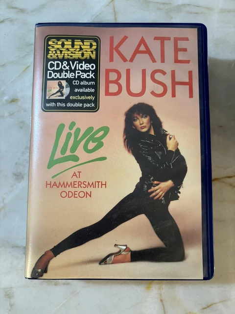 KATE BUSH LIVE At The Hammersmith Odeon 1979 concert PAL VHS sans CD ...