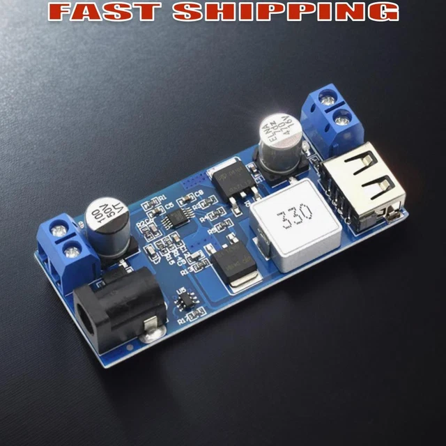 DC-DC 24V/12V TO 5V 5A Step-down Charging Module Useful USB Power Buck Module EUR 8,10 - PicClick FR