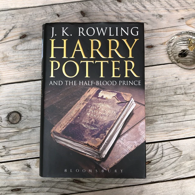 HARRY POTTER AND the Half Blood Prince JK Rowling Dust Cover First ...