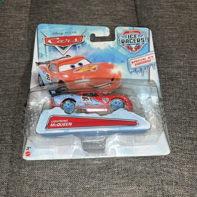 DISNEY/PIXAR CARS ICE Racers 1:55 Scale Diecast Vehicle Lightning ...