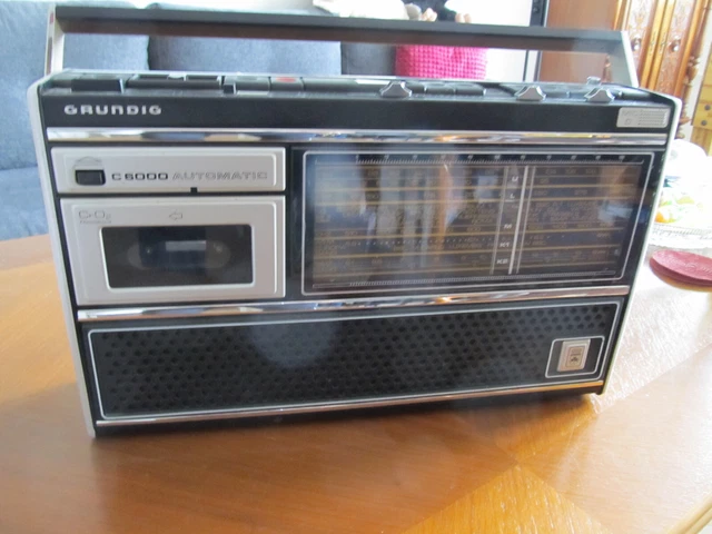 GRUNDIG C 6000 Automatic Radio Recorder Kofferradio EUR 35,00 - PicClick DE