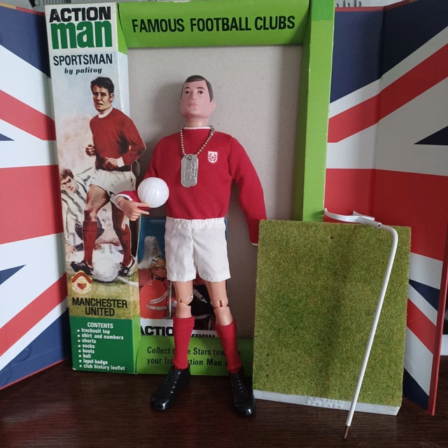 VINTAGE ACTION MAN 40th anniversary 2006 Footballer Figure £42.32 ...