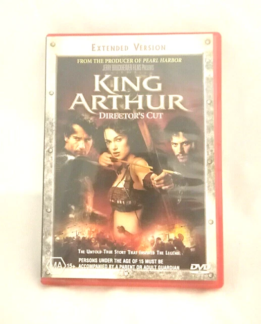KING ARTHUR (THE Director's Cut, DVD, 2004) Extended Version Region 4 ...