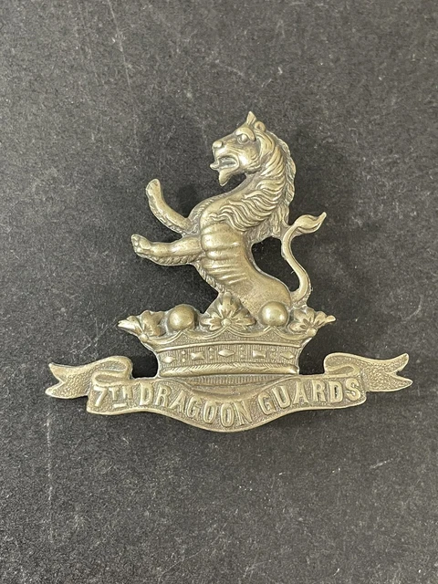 WW1 BRITISH ARMY 7th Dragoon Guards Cap Badge £20.00 - PicClick UK