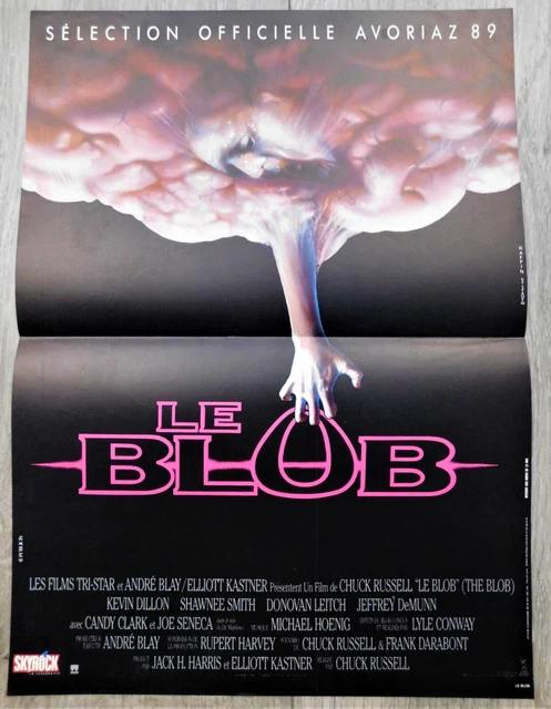 LE BLOB AFFICHE ORIGINALE Poster 40x60cm 15x23 1988 Kevin Dillon EUR 19,00 - PicClick FR