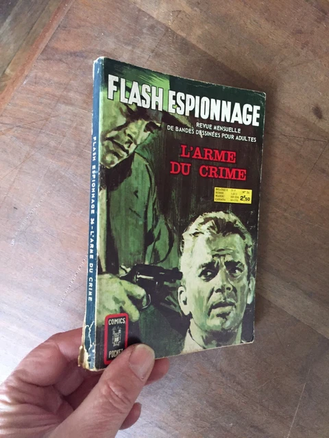 PETIT FORMAT BD FLASH ESPIONNAGE 36 l arme du crime aredit 1972 EUR 3,00 - PicClick FR