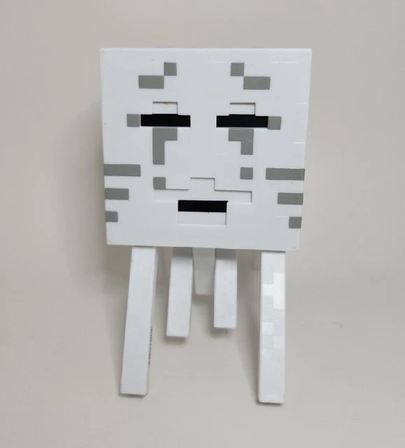 MINECRAFT FIREBALL GHAST: 6" Fireball Launching Action Figure Loose No ...